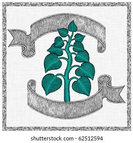 Plant Banners Stock Vector (Royalty Free) 62512594 | Shutterstock