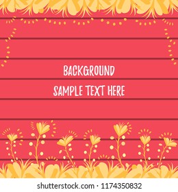 Plant Frame Background Stock Vector (Royalty Free) 1174350832 ...