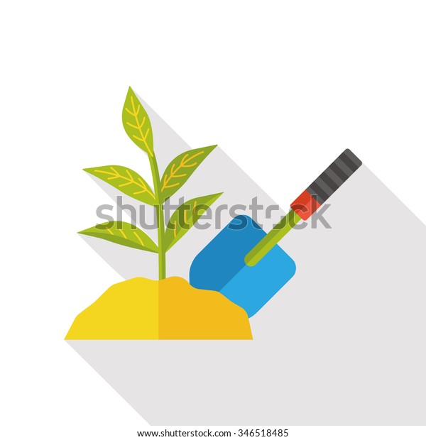 Plant Seed Flat Icon Stock Vector (Royalty Free) 346518485 | Shutterstock