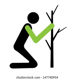 Plant Tree Done Check Mark Stock Vector (Royalty Free) 147740954 ...