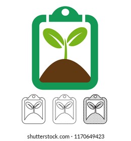 Plant Tree Icon Vector Stock Vector (Royalty Free) 1170649423