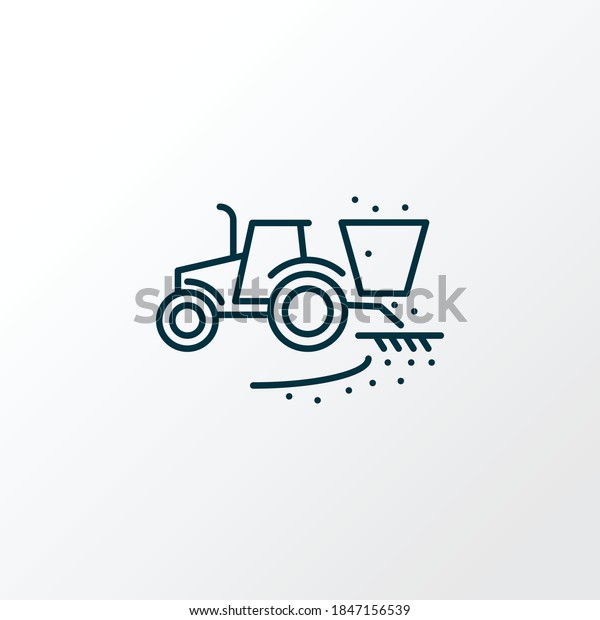 Planter Icon Line Symbol Premium Quality Stock Vector (Royalty Free ...