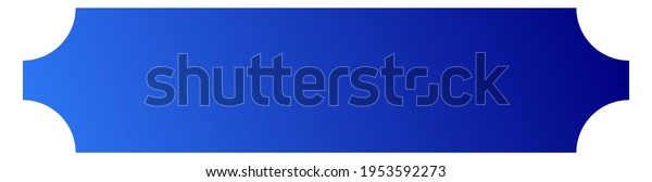 Plaque Plaquette Banner Button Shape Vector Stock Vector (Royalty Free ...