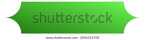 Plaque Plaquette Banner Button Shape Vector Stock Vector (Royalty Free ...