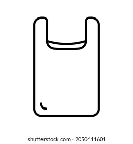 Plastic Bag Icon Vector Illustration Stock Vector (Royalty Free ...