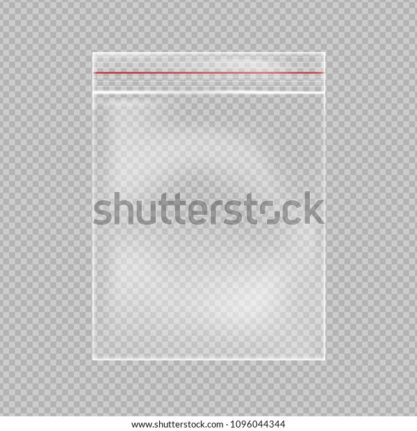 Plastic Bag Transparent Background Gradient Mesh Stock Vector (Royalty ...