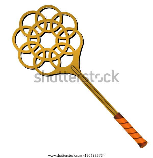 Plastic Carpet Beater Vector Illustration Stock Vector (Royalty Free ...