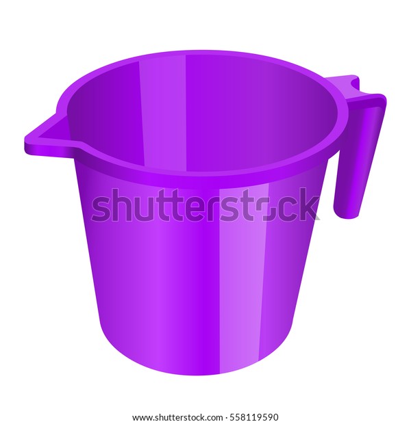 Plastic Jug Container Purple Color Tumbler Stock Vector (Royalty Free ...