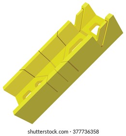 Plastic Miter Box Industrial Work Vector Stock Vector (Royalty Free ...