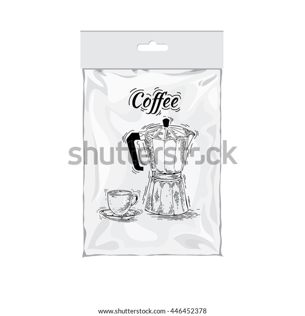 Plastic Pack Template Your Design Branding Stock Vector (Royalty Free ...