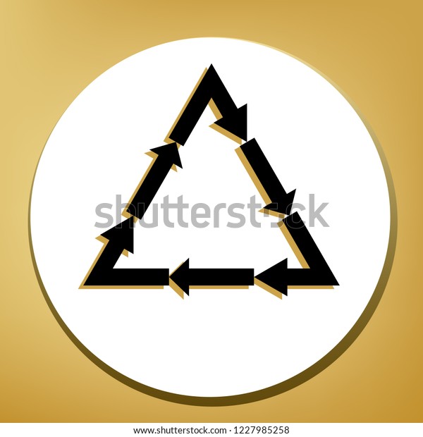 Plastic Recycling Symbol Pvc 3 Plastic Stock Vector (Royalty Free ...