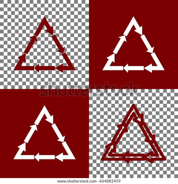 Plastic Recycling Symbol Pvc 3 Plastic Stock Vector (Royalty Free ...