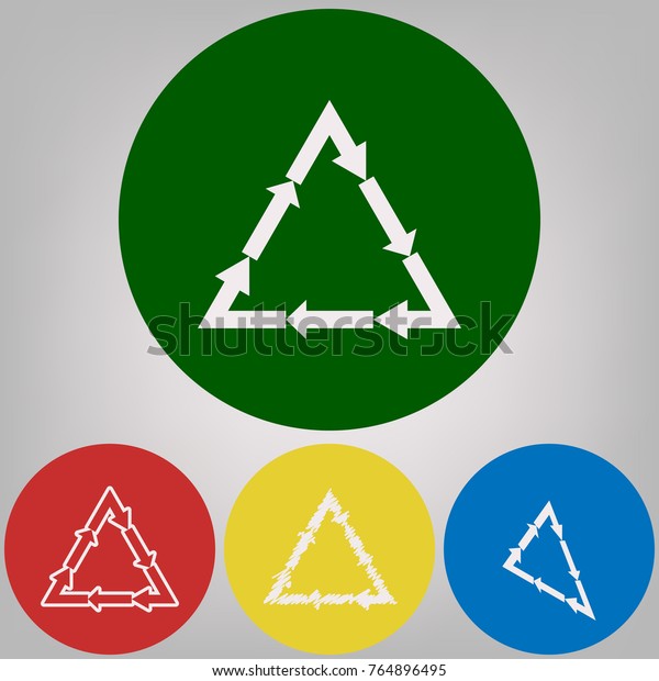 Plastic Recycling Symbol Pvc 3 Plastic Stock Vector (Royalty Free ...