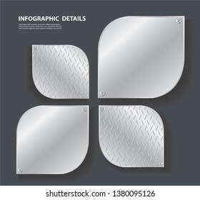 78 Metal Plate With Rivets Vector Image Images, Stock Photos & Vectors ...