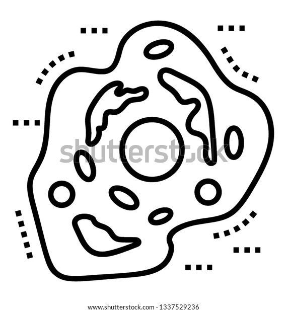 Platelet Blood Cells Line Vector Icon Stock Vector (Royalty Free ...