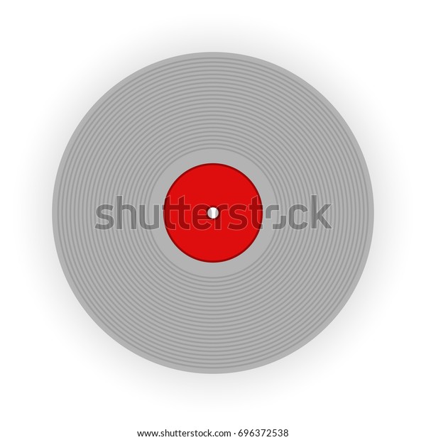 Platinum Record Icon Vector Illustration Vector Stock Vector (Royalty ...