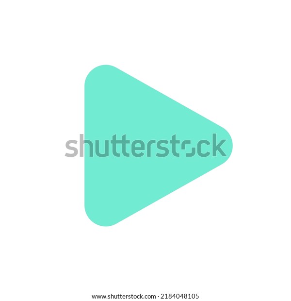 Play Button Flat Color Ui Icon Stock Vector (Royalty Free) 2184048105 ...