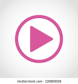11,432 Pink play button Images, Stock Photos & Vectors | Shutterstock
