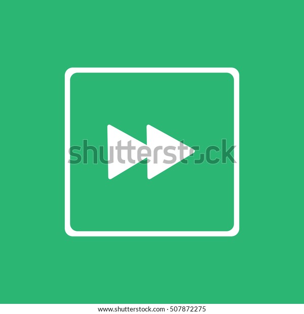 Play Forward Icon Stock Vector (Royalty Free) 507872275 | Shutterstock