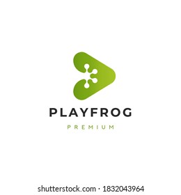 Play Frog Logo Vector Icon Template Stock Vector (Royalty Free ...