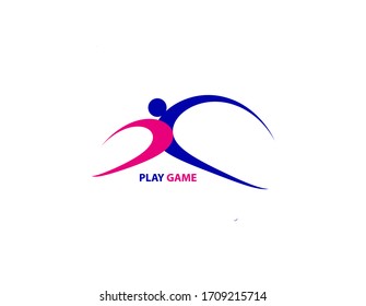 Play Game Logo Isolated On White Stock Vector (Royalty Free) 1709215714 ...