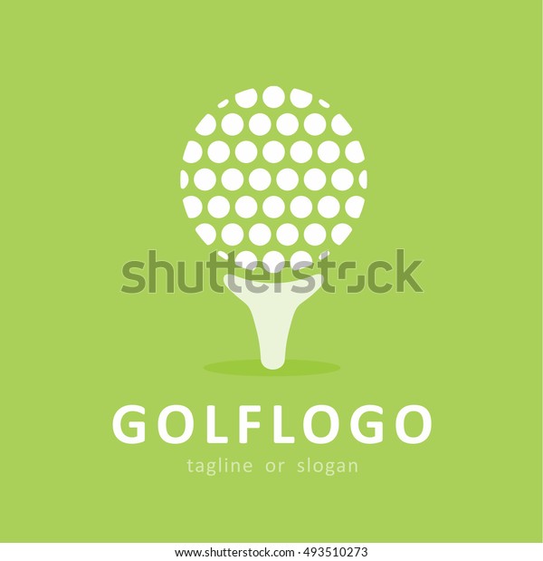 Play Golf Logo Icon Emblem Template Stock Vector (Royalty Free ...
