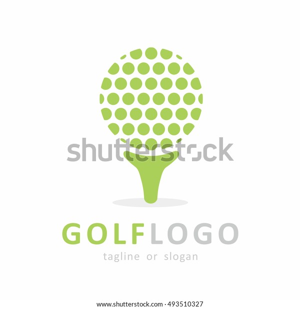 Play Golf Logo Icon Emblem Template Stock Vector (Royalty Free ...