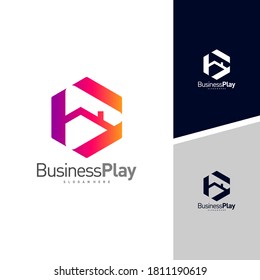 Conjunto de diseño del logotipo isométrico: vector de stock (libre de ...