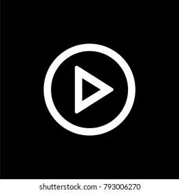 17,150 Press play button icon Images, Stock Photos & Vectors | Shutterstock