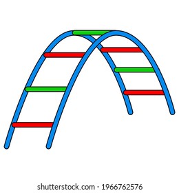 Play Ladder Vector Illustration Isolated On Stock Vector (Royalty Free ...