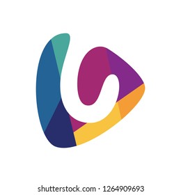 Play Letter U Logo Stock Vector (Royalty Free) 1264909693 | Shutterstock