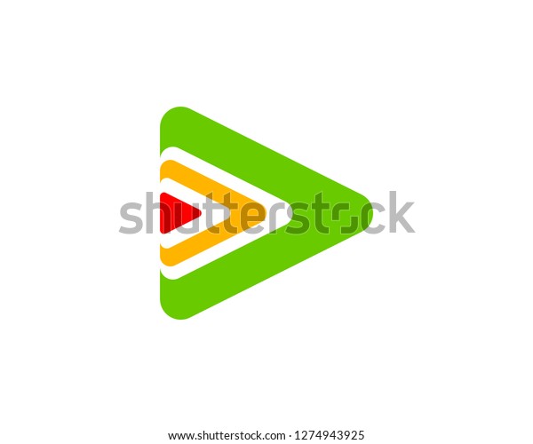Play Logo Vector Illustration Template Stock Vector (Royalty Free ...