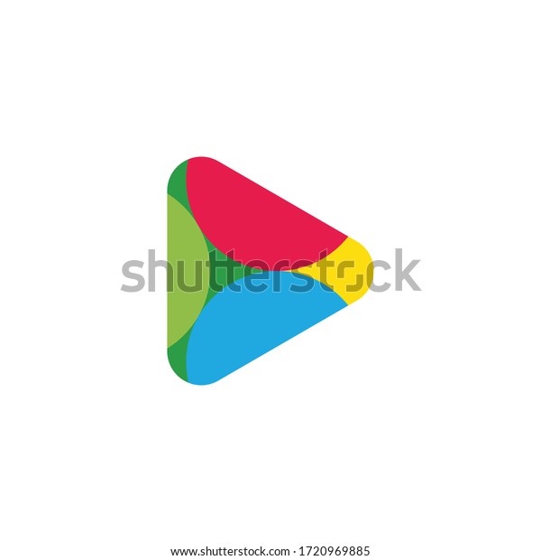 Play Logo Vector Template Design Stock Vector (Royalty Free) 1720969885 ...