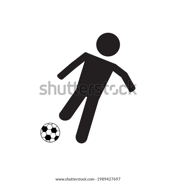 Play Soccer Icon Images Vector Design Stock Vector (Royalty Free ...