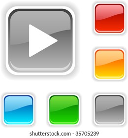 34,851 Square play button Images, Stock Photos & Vectors | Shutterstock