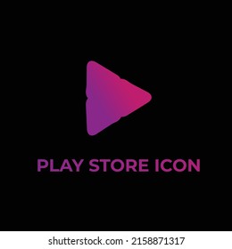 Play Store Logo Vector Design Stock Vector (Royalty Free) 2158871317 ...