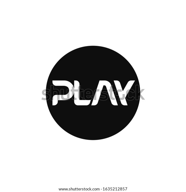 Play Word Within Circle Logo Stock Vector (Royalty Free) 1635212857 ...