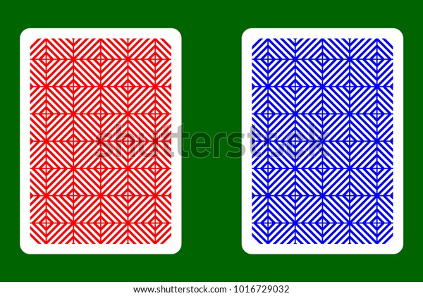 Playing Card Back Designs Square Pattern Stock Vector (Royalty Free ...