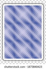 Playing Card Back Side Designs Isolated Stock Vector (Royalty Free ...