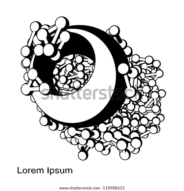 Plexus Atomic Lattice Background Background Cybernetic: เวกเตอร์สต็อก ...