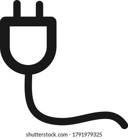 Plug Icon Charger Icon Vector Illustration Stock Vector (Royalty Free ...
