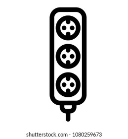 Plug Surge Icon Vector Pictogram Mark Stock Vector (Royalty Free ...