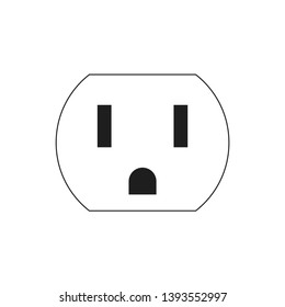 Plug Symbol Vector Wallpaper Free Space Stock Vector (Royalty Free ...