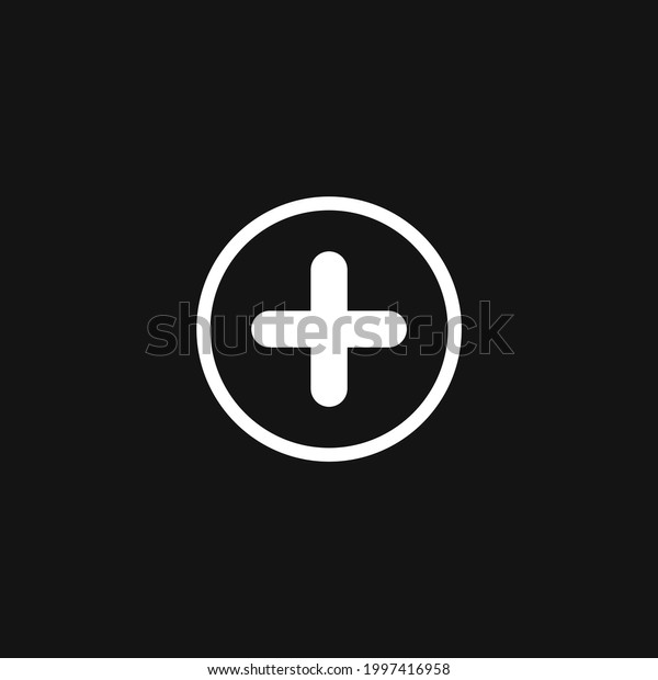 Plus Icon Add Icon Addition Sign Stock Vector (Royalty Free) 1997416958 ...