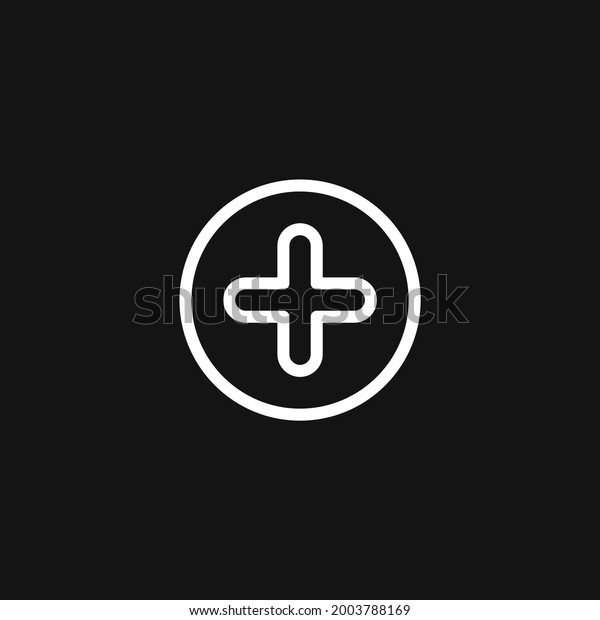 Plus Icon Add Icon Addition Sign Stock Vector (Royalty Free) 2003788169 ...