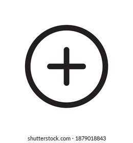 Plus Icon Plus Sign Icon Ui Stock Vector (Royalty Free) 1879018843 ...