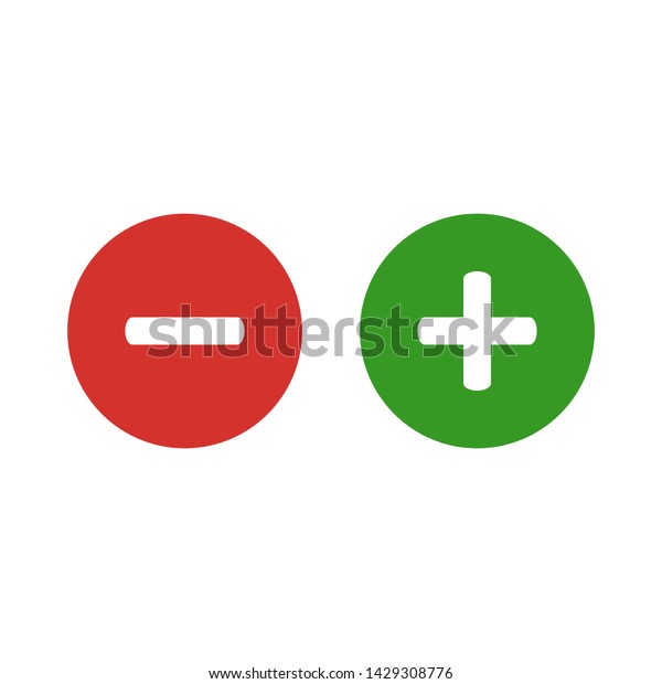 Plus Minus Symbol Calculator Icon Vector Stock Vector (Royalty Free ...