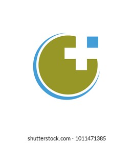 Plus Vector Logo Medical Hospital Modern Stock Vector (Royalty Free ...