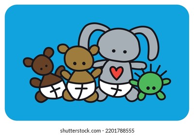 348 Plushie Stock Vectors, Images & Vector Art | Shutterstock