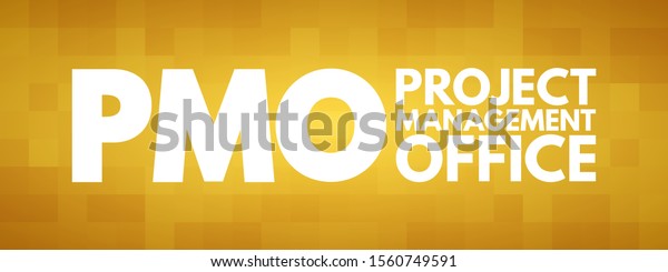 Pmo Project Management Office Acronym Business Stock Vector (Royalty ...